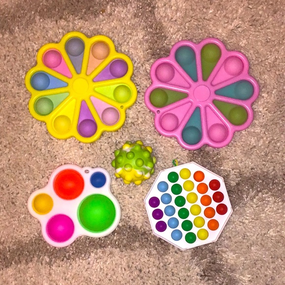 Toys | Five Of My Best Pop Its | Poshmark